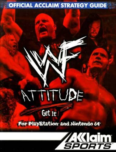 WWF ATTITUDE - ACCLAIM SPORTS GUIDE - Spoutnik - Video Games