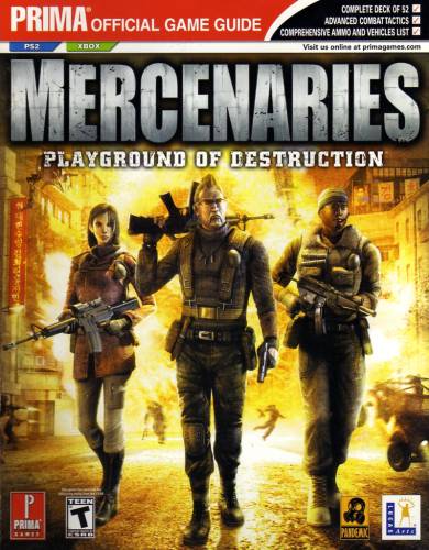 MERCENARIES - PRIMA'S STRATEGY GUIDE - Spoutnik - Video Games